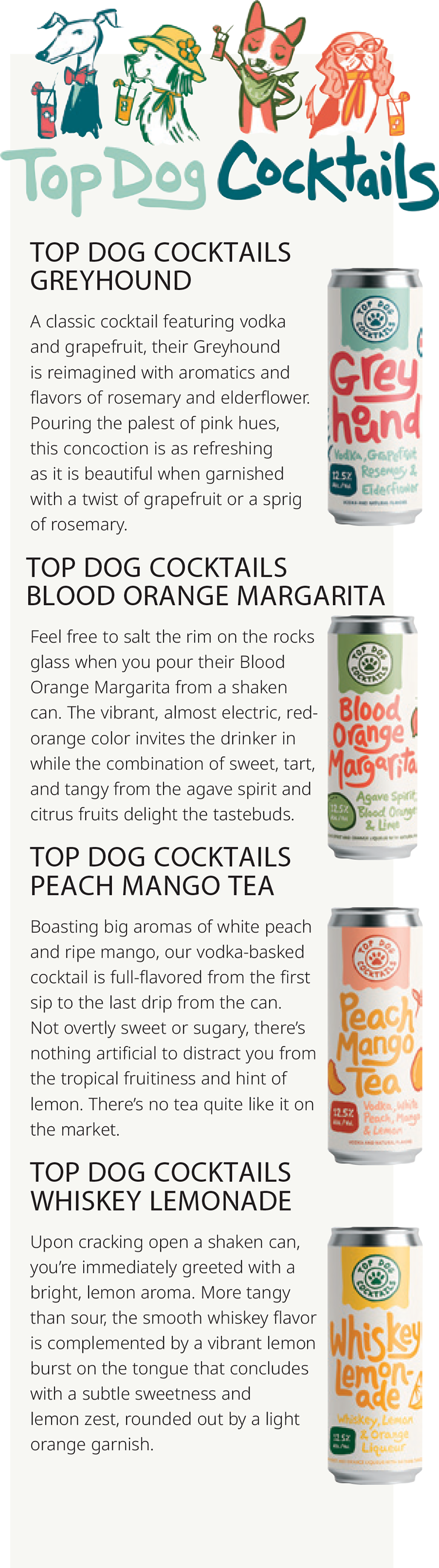 Why You Should Be Selling: Top Dog Cocktails - Kramer Bev